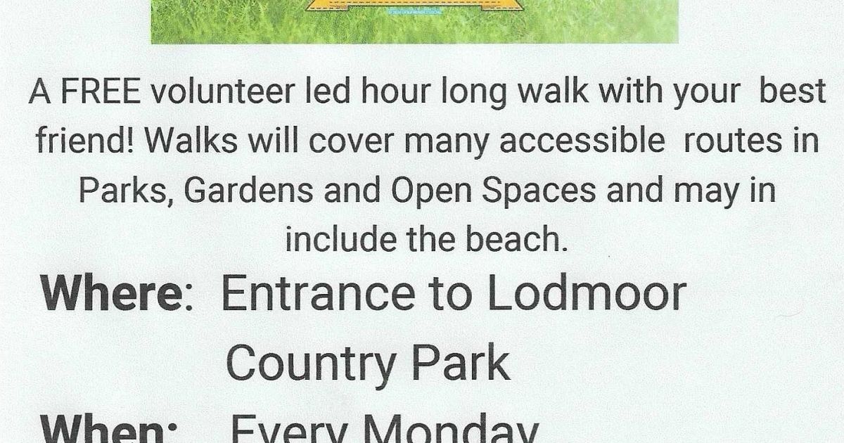 Dog Friendly Health Walks Dog Friendly Health Walks
